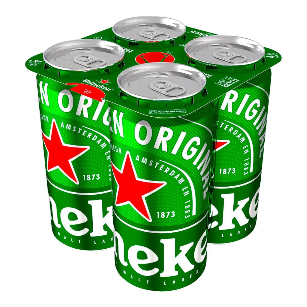 Heineken Beer Cans (4x 440ml) – Alcohol Express